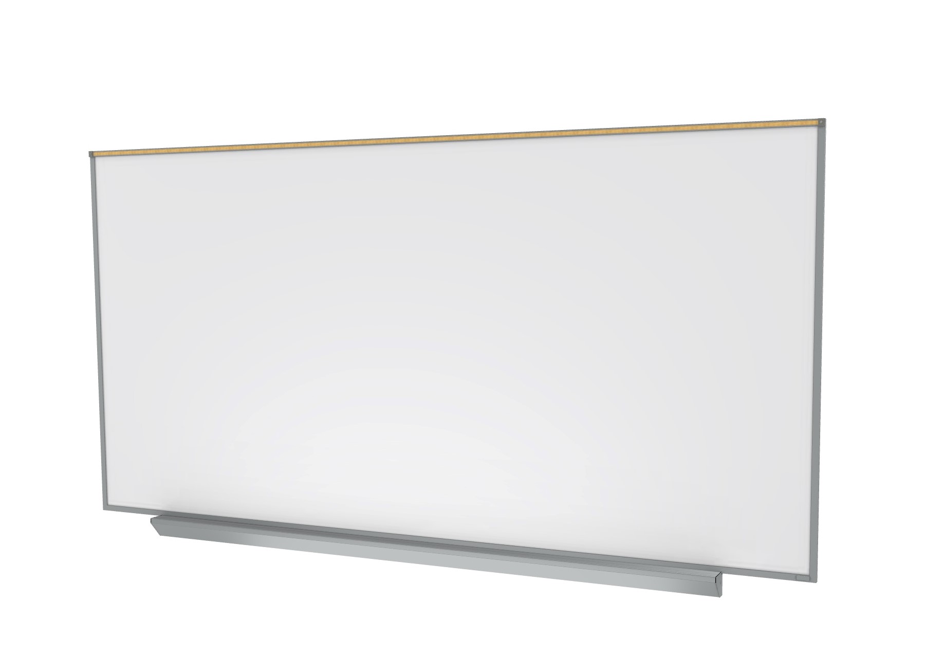 Magnetic Porcelain Whiteboard with Aluminum Frame and Box Tray - Ghent ...