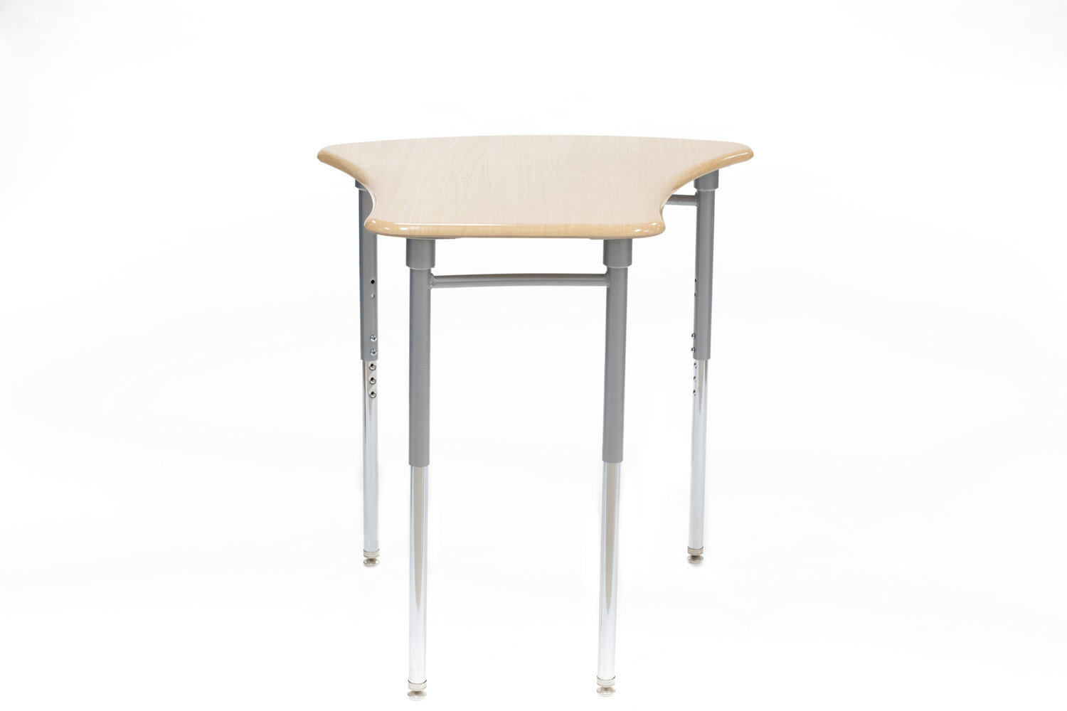 Kaleidoscope Vertebrae Desk - Sugar Maple Hard Plastic Top with ...