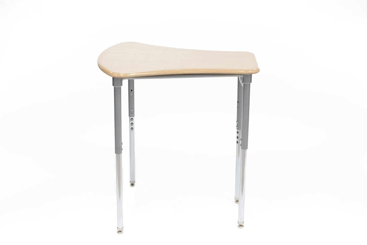 Kaleidoscope Vertebrae Desk - Sugar Maple Hard Plastic Top with ...