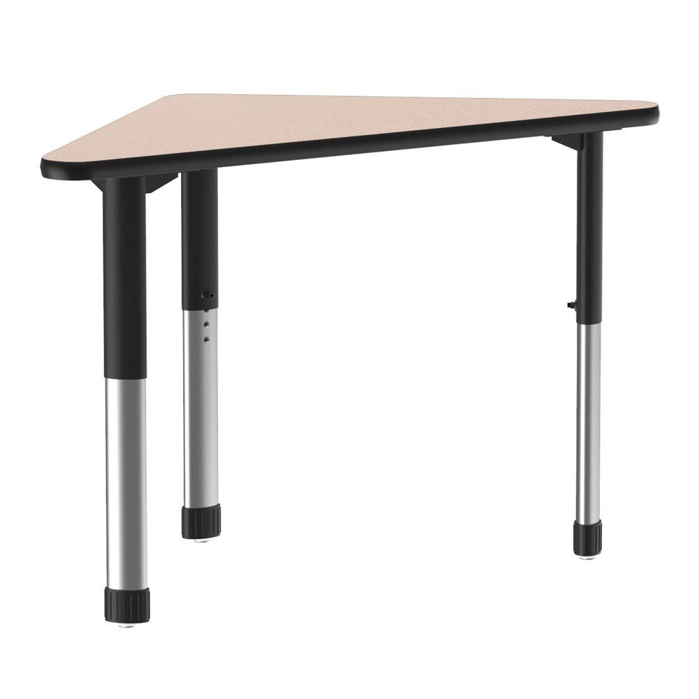 Wing Shape Collaborative Desk with Deluxe High Pressure Laminate Top ...