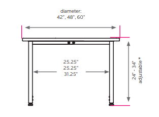 Planner Round Activity Table - Smith System | Affordable Classroom ...