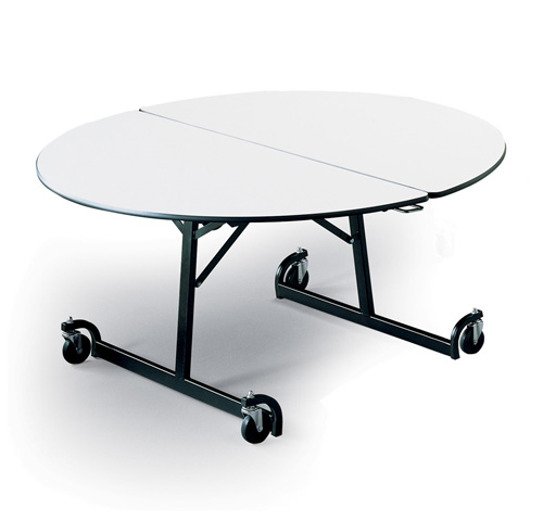 Oval Mobile Uniframe Table - KI | Affordable Mobile Tables & KI Products