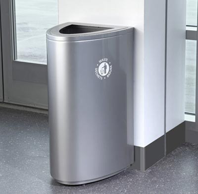 Sotare Series 34 Gallon Single Top Waste Receptacle - Magnuson SO1818L ...
