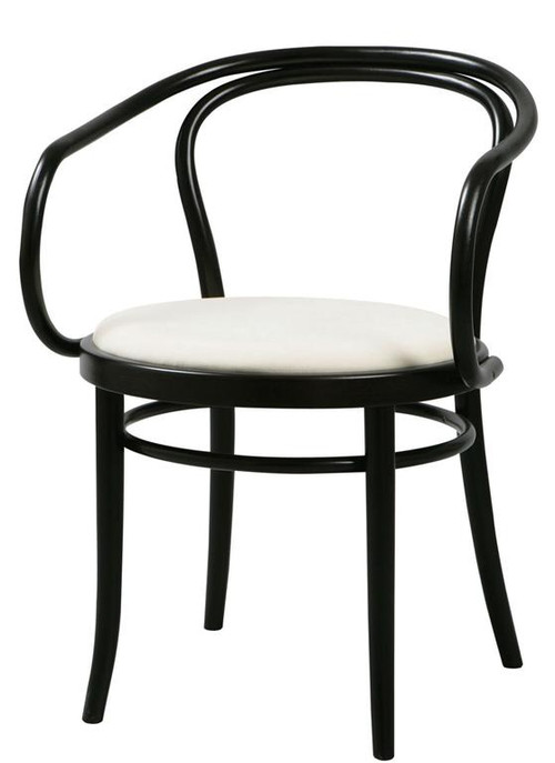 Grand Rapids Chair B030A-UPH Bentwood Classic Wood Arm Chair with ...