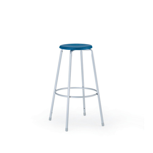600 Series Fixed Height Polypropylene Seat Industrial Stool - KI ...