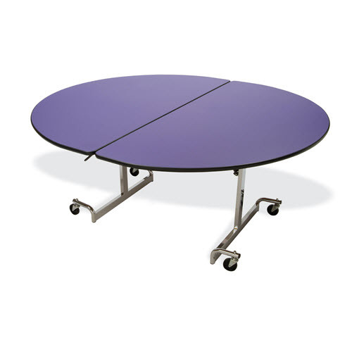 Oval Fold n Roll Table - Mitchell | Affordable Mobile Tables and ...