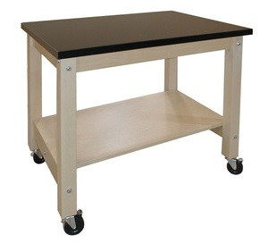 Hann SAB-2436R Mobile Demonstration Cart With Epoxy Resin Top 24 x 36 l ...
