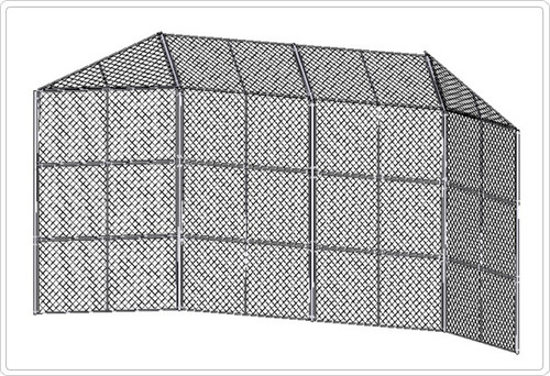 Baseball Backstop with Hood and Wings - SportsPlay 551-522 | Affordable ...