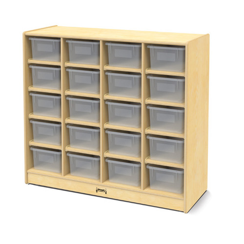 20 Cubbie-Tray Mobile Unit - Jonti-Craft Affordable Cubbies & Jonti ...