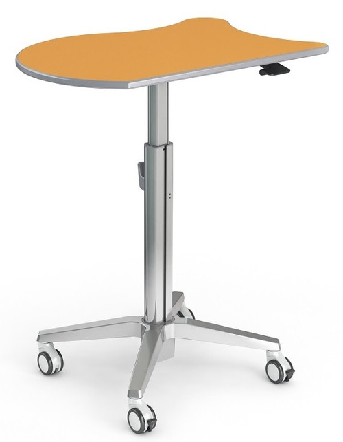 A&D Crossfit Motion Sit-to-Stand Koi Desk with Adjustable Height ...