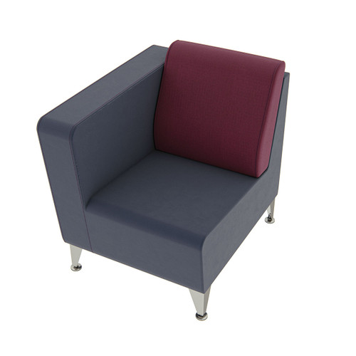 Social Series Right Social Chair - Fomcore F052-28.5x36x32 | Affordable ...