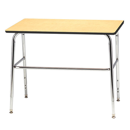 Aptitude Wide Student Desk with Laminate Top and Spray Edge ...