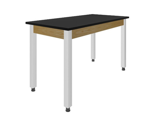 PerpetuLab Plain Apron Epoxy Resin Hybrid Steel Science Table ...
