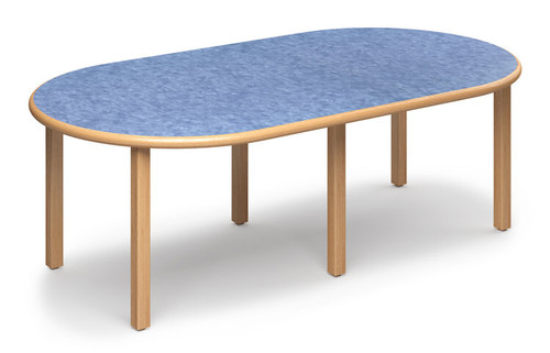 Providence Through-the-Core Race Track Table - Russwood l Affordable ...