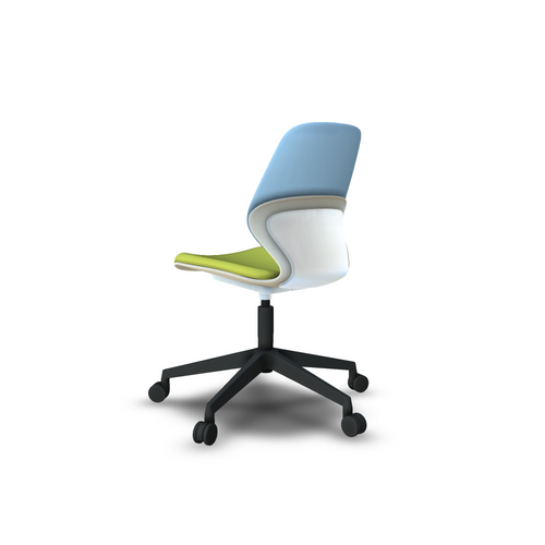 Arcozi Armless Task Chair with Upholstered Seat - Safco ASC5U-AL ...