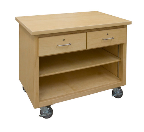 Mobile Project Support Cart without Tote Trays - Hann l Affordable ...