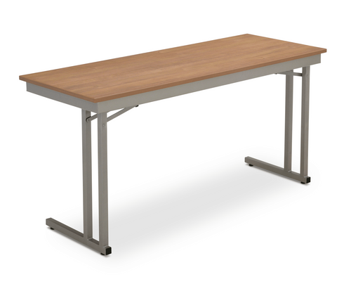 Quest Rectangle Training Table with Thermal Fuse Laminate and ...