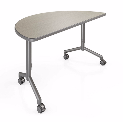 Elemental Half Round Nest and Fold Table - Smith System NL60HR | Affordable Nesting Tables and ...