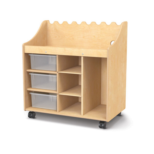 Mobile Audio Cart - Jonti-Craft 3333JC | Affordable Media Carts & Jonti ...