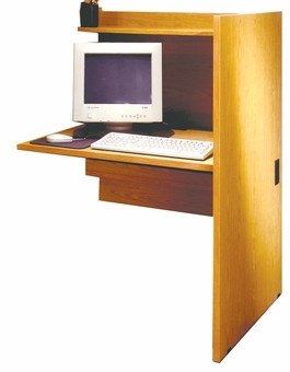 LC36A Study Computer Carrel Adder l Affordable Study Carrels & Ironwood ...