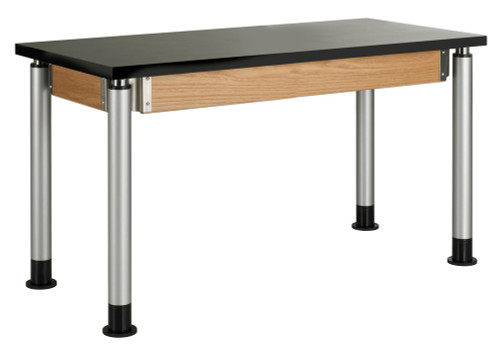 Uplift! Table with Wood Apron and ChemGuard Top - Diversified ...