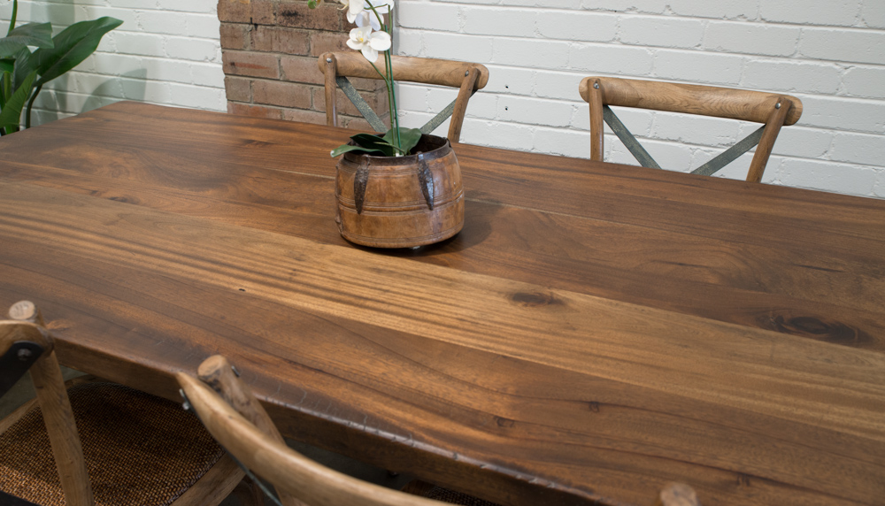 Solid Walnut Dining Tables - Stone Pony