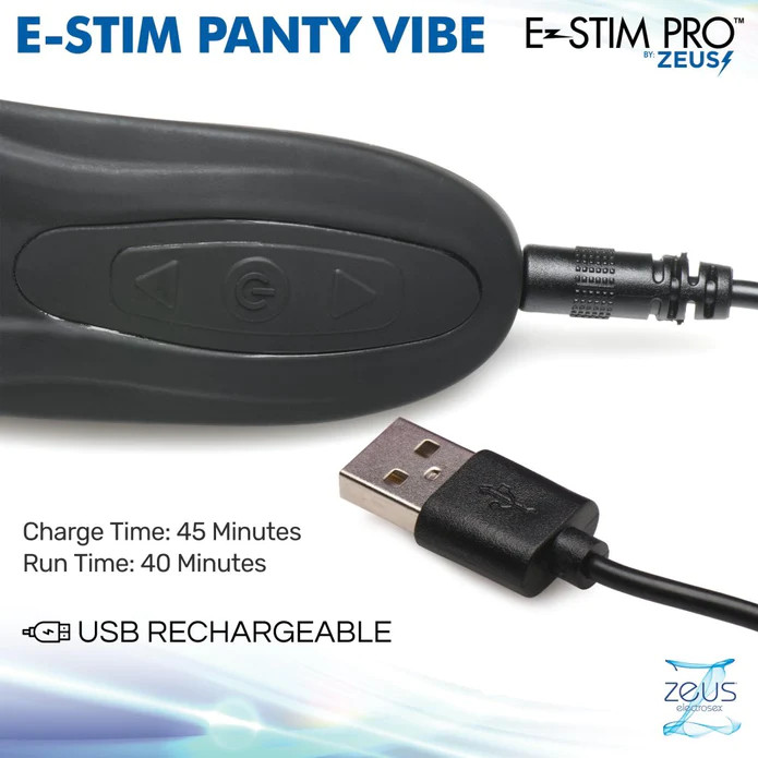 ZEUS E-Stim Panty Vibe With Remote Control | Roughtradegear.com