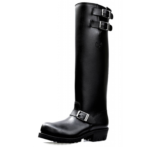 Metal Engineer Boss 22'' Leather Boots - Embossy