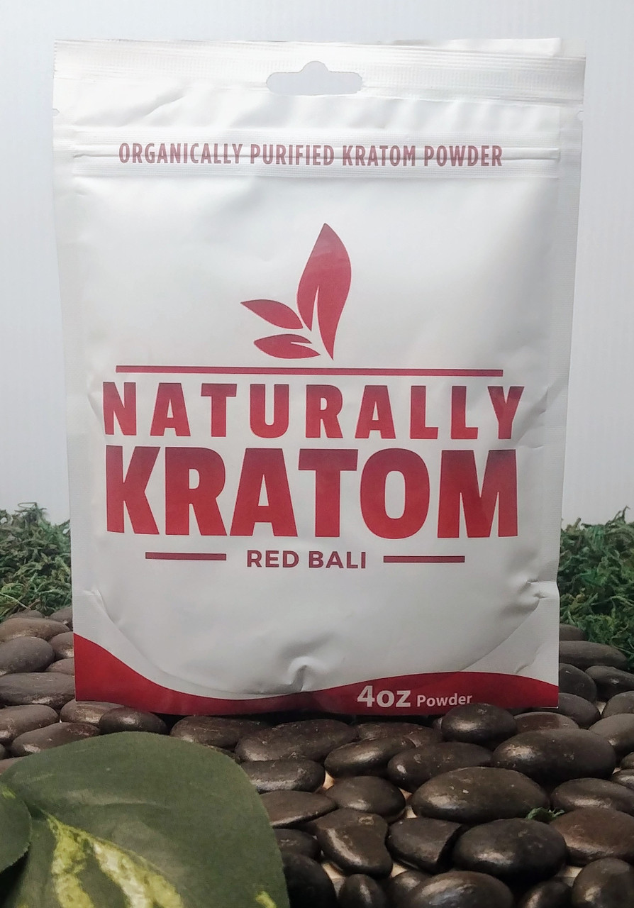Naturally Kratom Red Bali - 4 OZ Bag=113.40 grams (Any Strain) - Unique ...