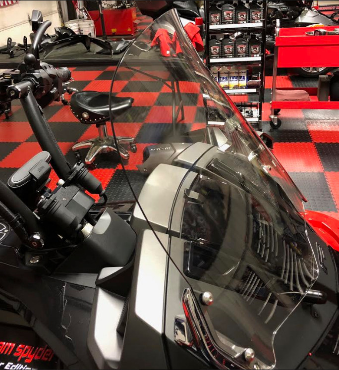 Freedom Shields® Can-Am® Spyder F3T / F3LTD Windshield - Lamonster Garage®