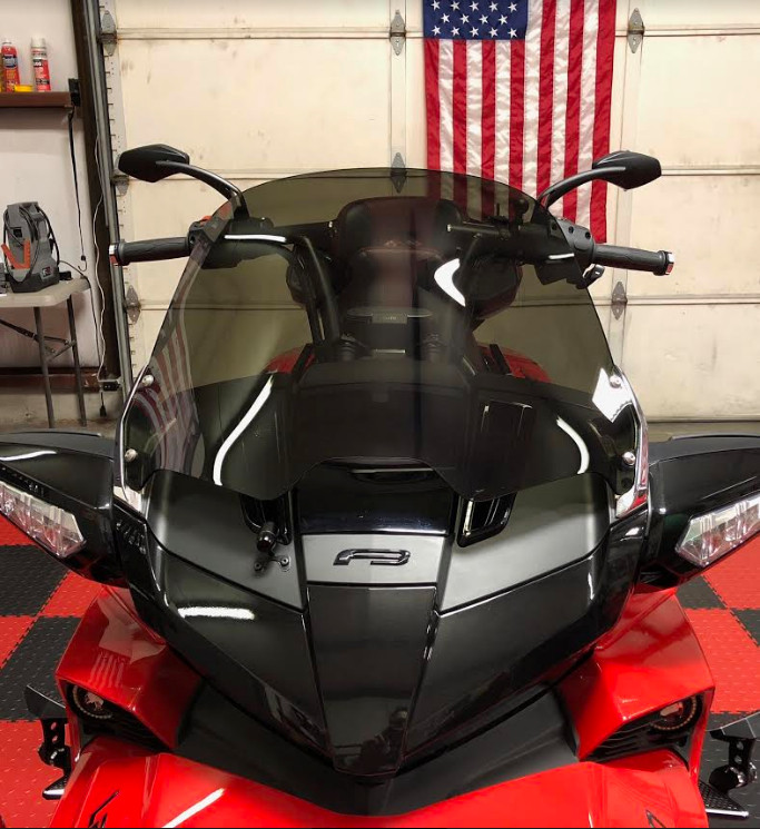 Freedom Shields® Can-Am® Spyder F3T / F3LTD Windshield - Lamonster Garage®
