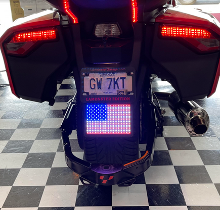 Patriot Flag LED / Can Am® Spyder F3-T, F3-LTD 2016+ (LG-3072 ...
