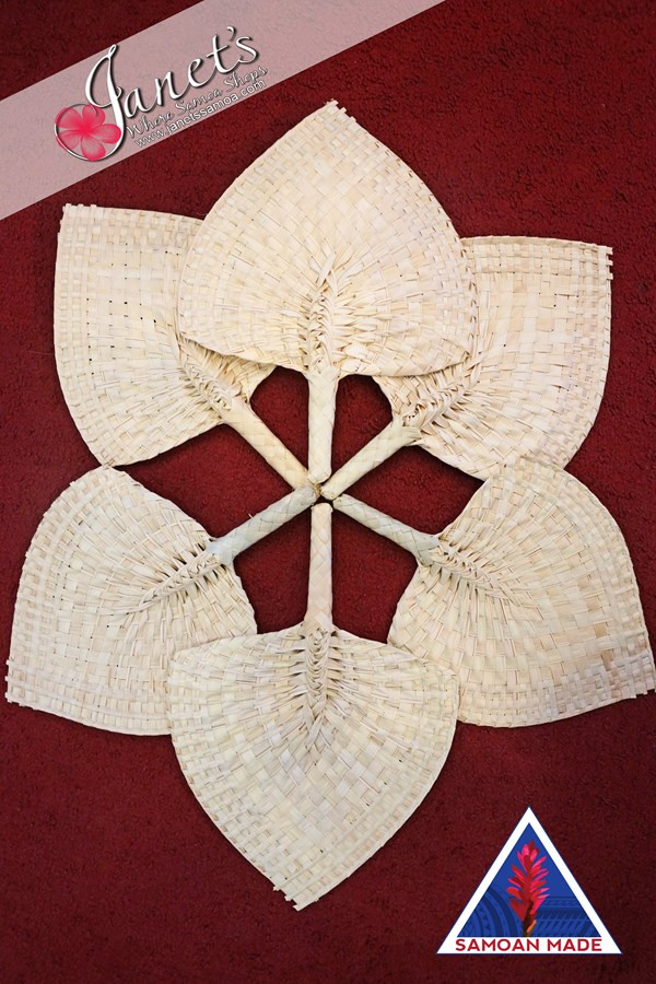 Samoan Wedding Fans EDGED SET of 48 - Janet's