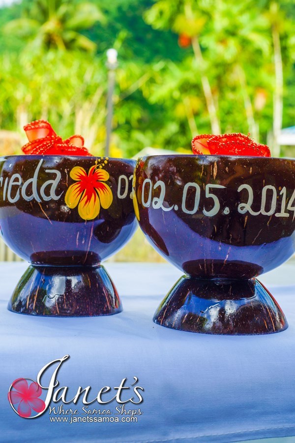 Painted Popo Cups for Weddings & Functions JS05 - Janet's