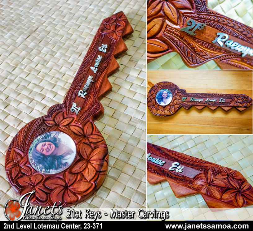 Crafts - Samoan Carvings - Janet's