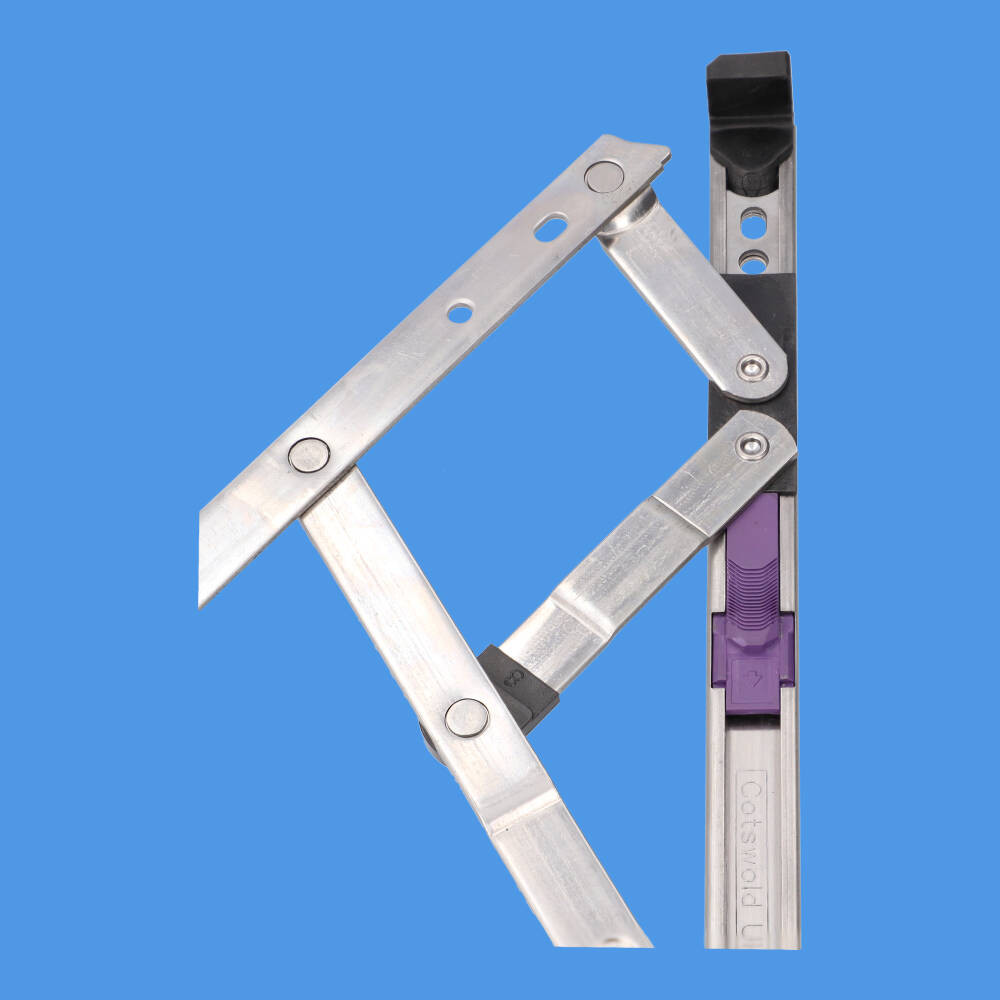 12" Fire Escape and Easy Clean UPVC Window Hinges