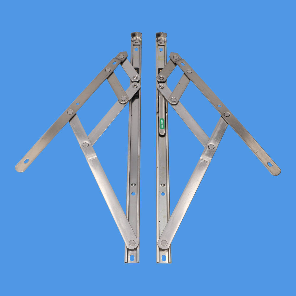 Restricted UPVC friction style window hinges