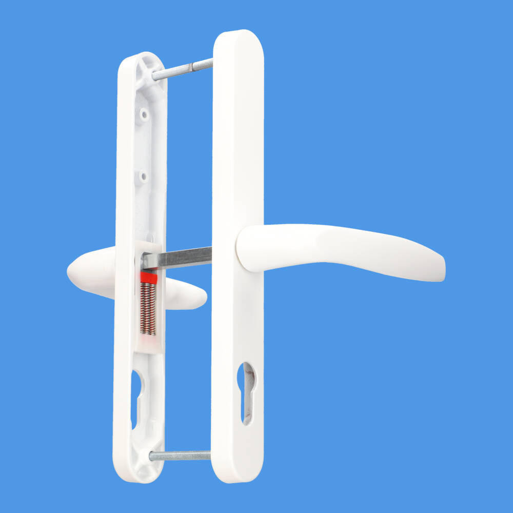 Door handle with 68mm centres for fullex door locking systems