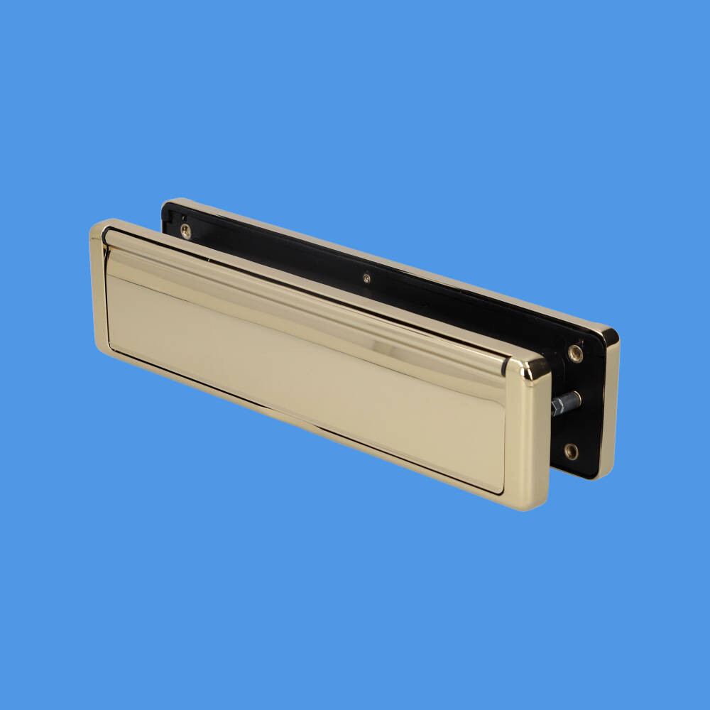 UPVC Letterboxes and letterplates - Gold letterboxes - Handles and ...