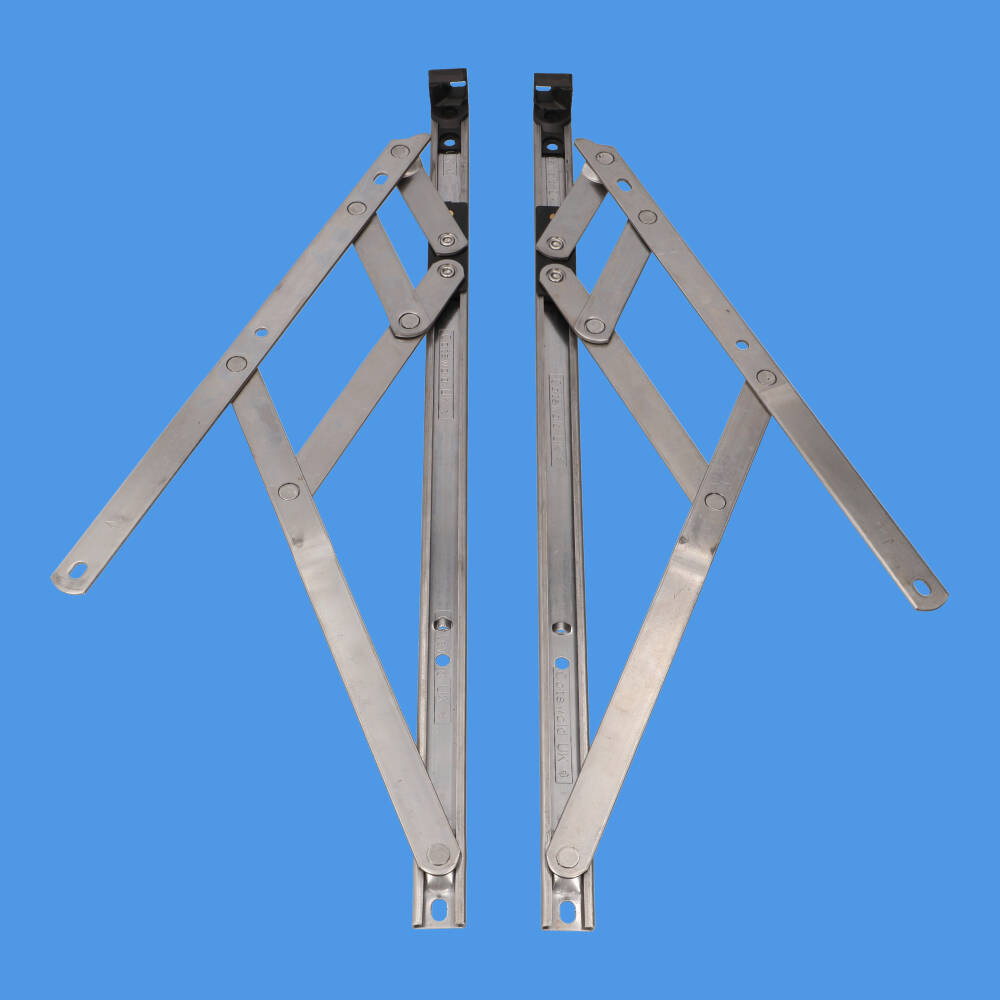 Side hung UPVC friction style window hinges