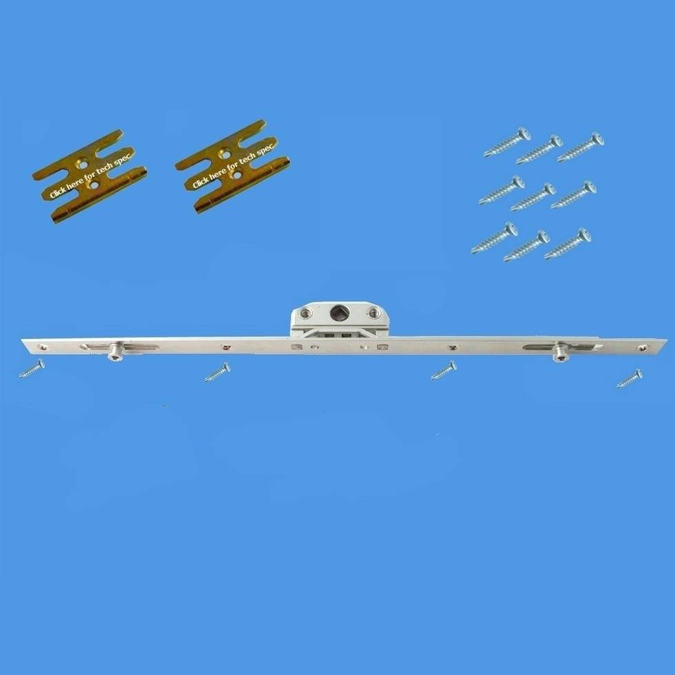 Espag window locking mechanism for uPVC windows