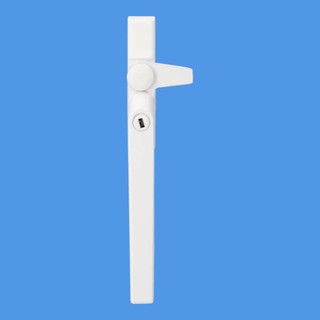 Cotswold Cockspur UPVC Window Handle in WHITE