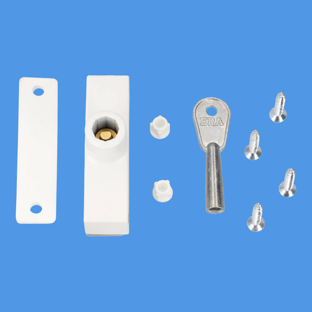ERA Window Snap Lock - White - Handles and Hinges Double Glazing Spares