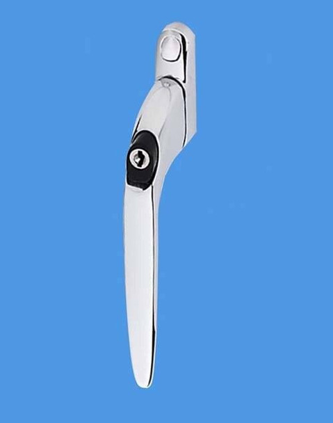 Chrome Trojan Sparta Upvc double glazing window handle