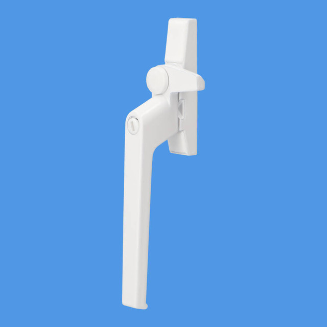 Cotswold Cockspur UPVC Window Handle in WHITE