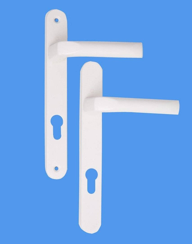 UPVC Door Handles - 48PZ UPVC Door Handles - 48px White Handles ...