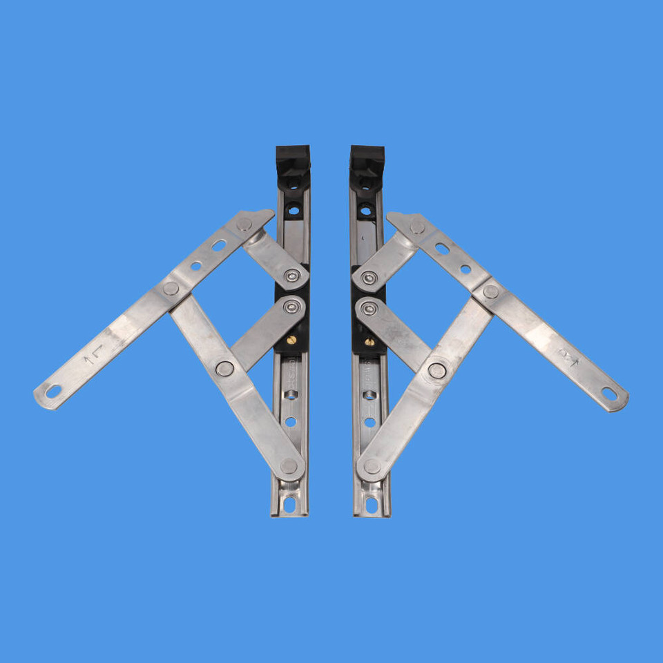 8" Top Hung UPVC double glazing friction style Window Hinges
