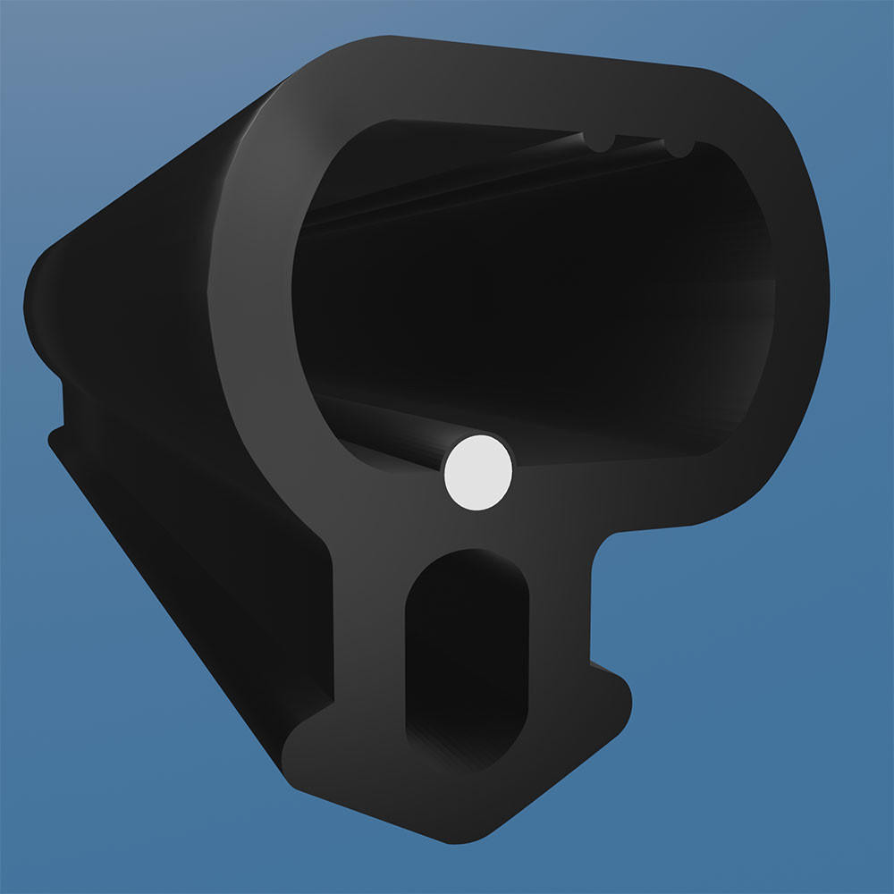 Extrudaseal B339 Bubble Gasket Double Glazing Seal in Black, Sold by ...
