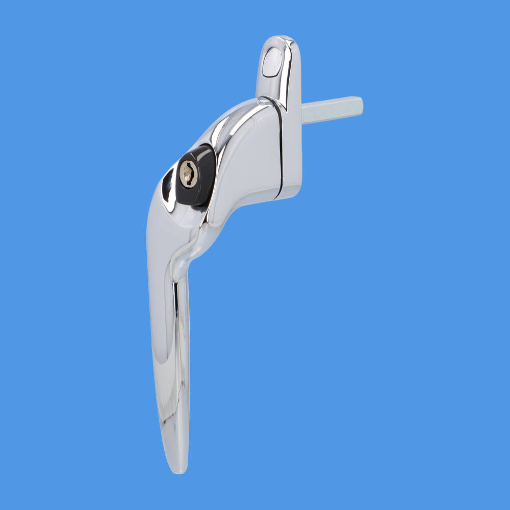 CHROME Trojan Sparta Cranked Espag UPVC Window Handles