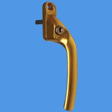 Hoppe Tokyo Offset Cranked Locking Espag Window Handle - TOKRH40G ...